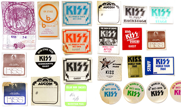 Vintage KISS ’70’s backstage pass set collection on eBay | Kiss Asylum Vintage KISS ’70’s backstage pass set collection on eBay | Kiss Asylum